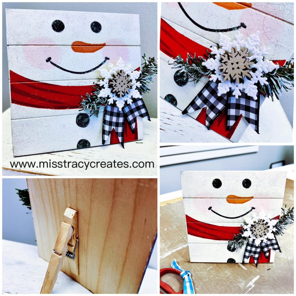 Create a Frosty Snowman Pallet Sign With Me | Miss Tracy Creates
