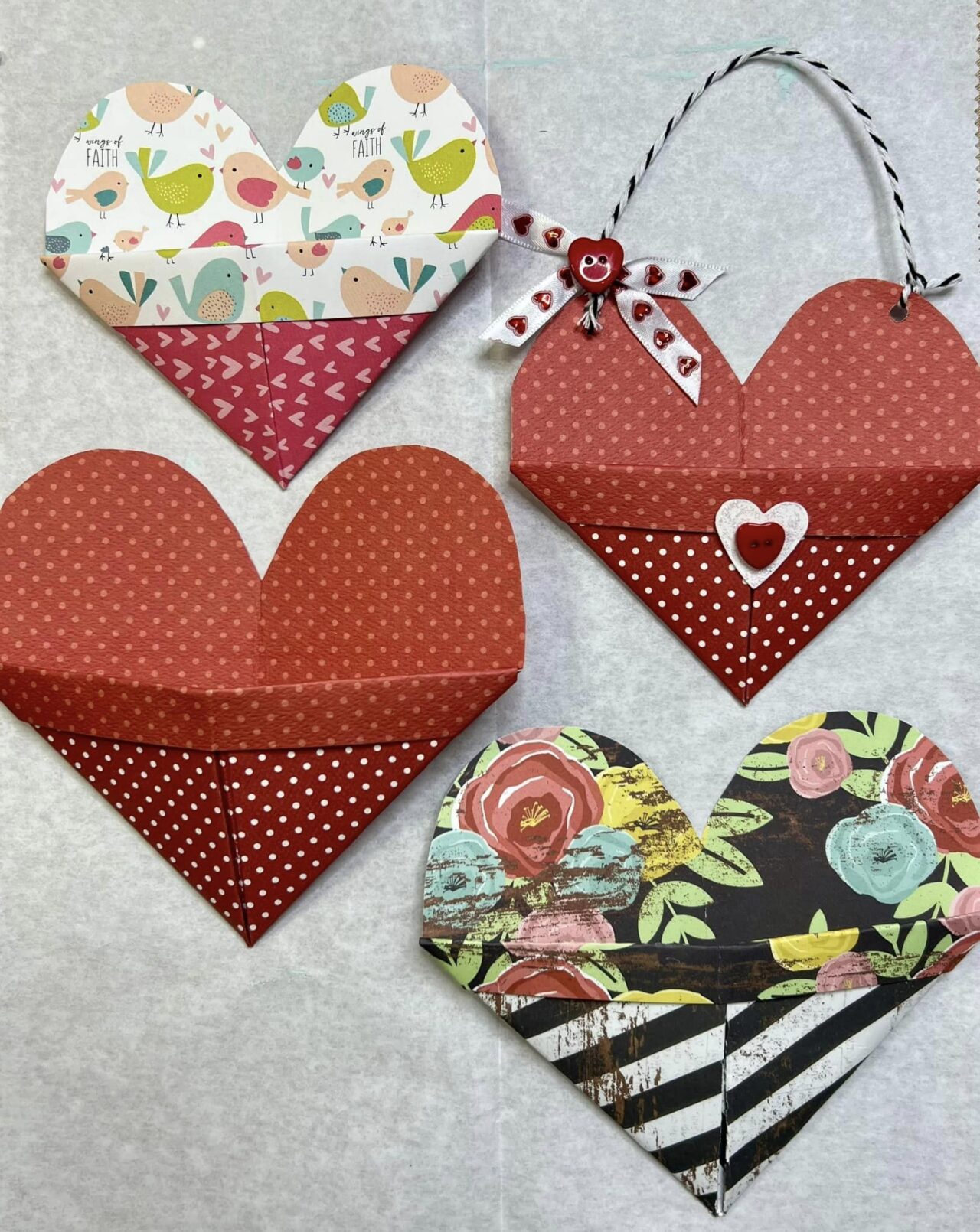 DIY Heart Pockets | Miss Tracy Creates