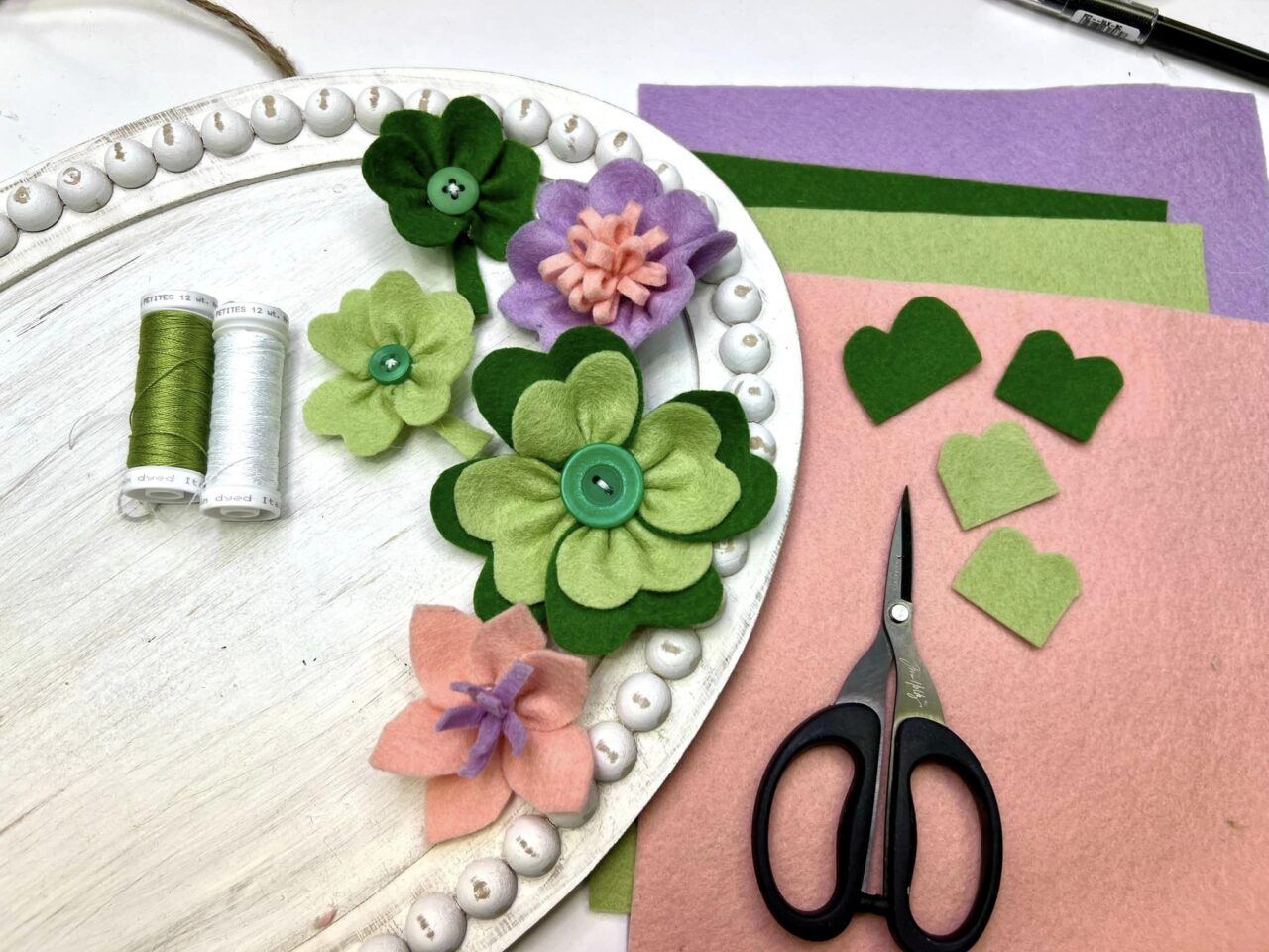 Spring Felt Fun | Miss Tracy Creates