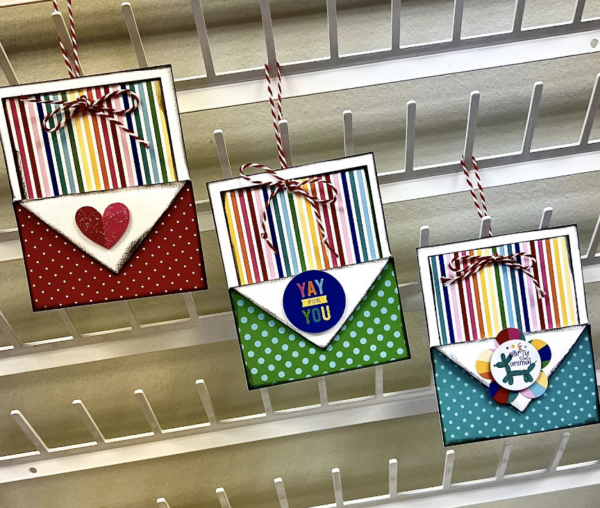 Easy DIY Paper Gift Card Holders | Miss Tracy Creates