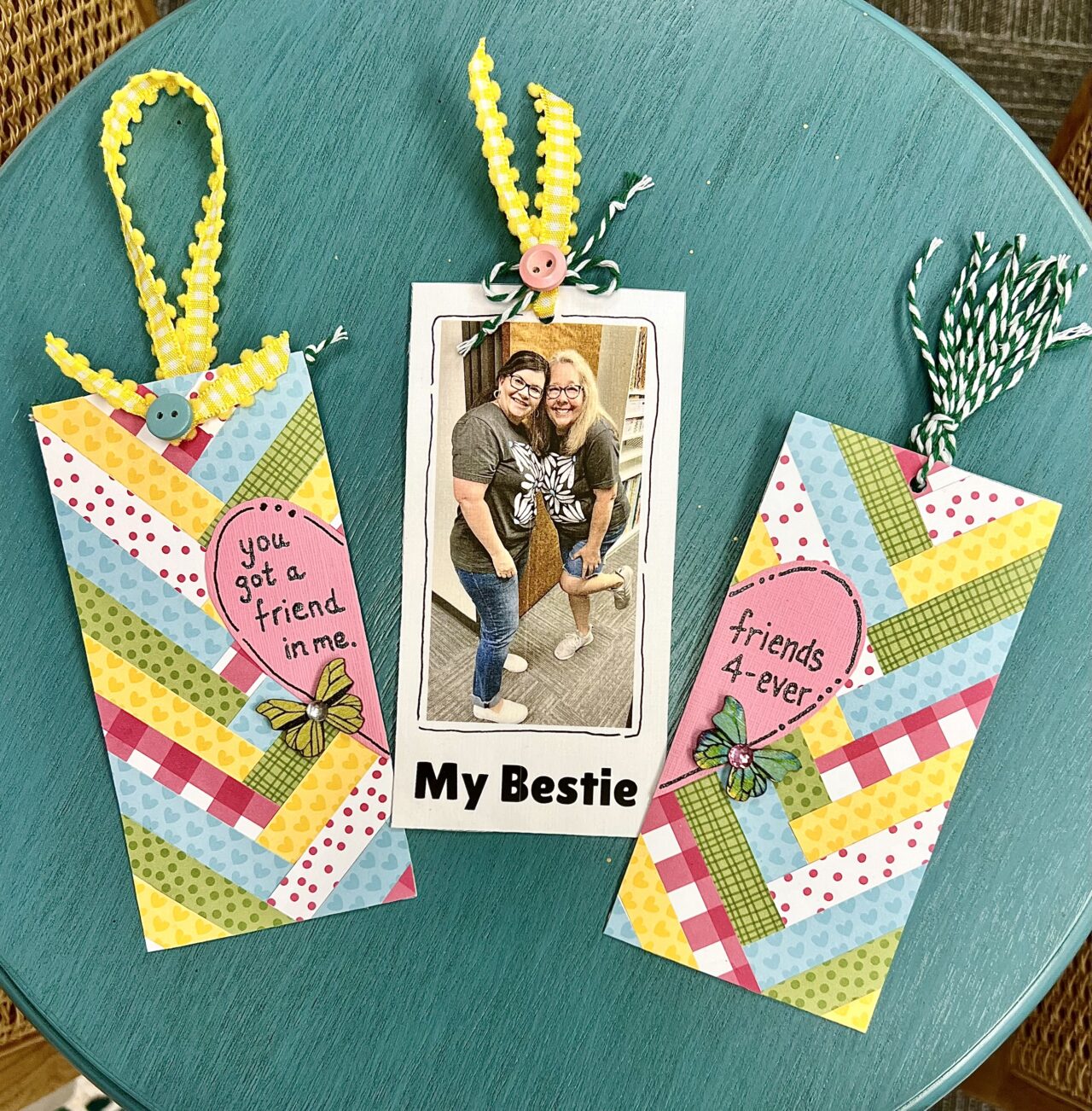 Bestie Bookmarks: Paper Tag Tutorial | Miss Tracy Creates